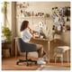 ANFALLARE / HILVER desk, bamboo, 140x65 cm - IKEA
