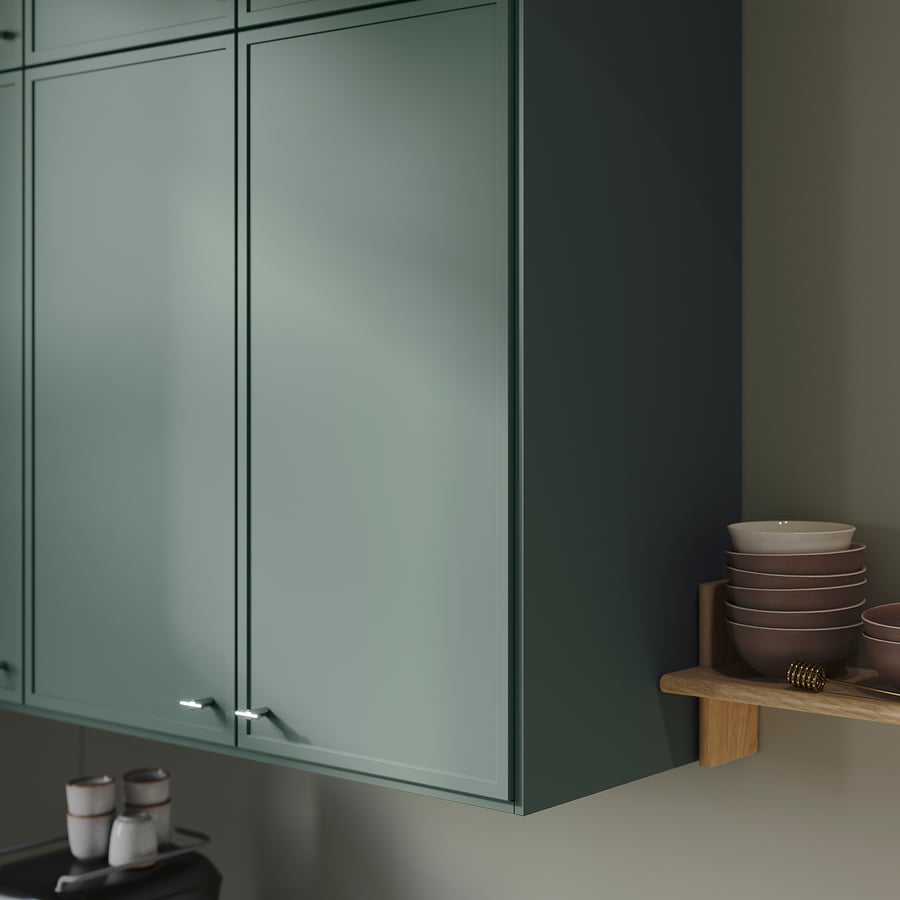 ASPUDDEN door, dark grey-green, 60x80 cm - IKEA