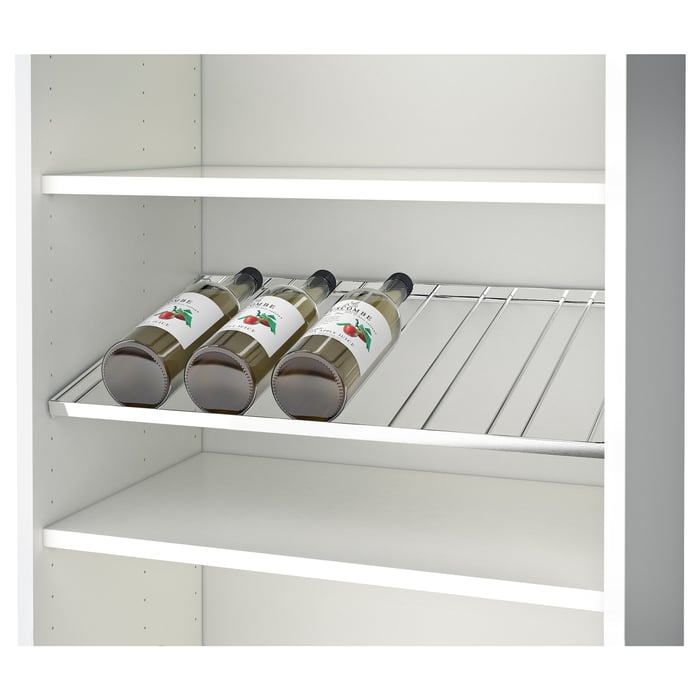 BESTÅ Bottle rack for 6 bottles, chrome-plated - IKEA