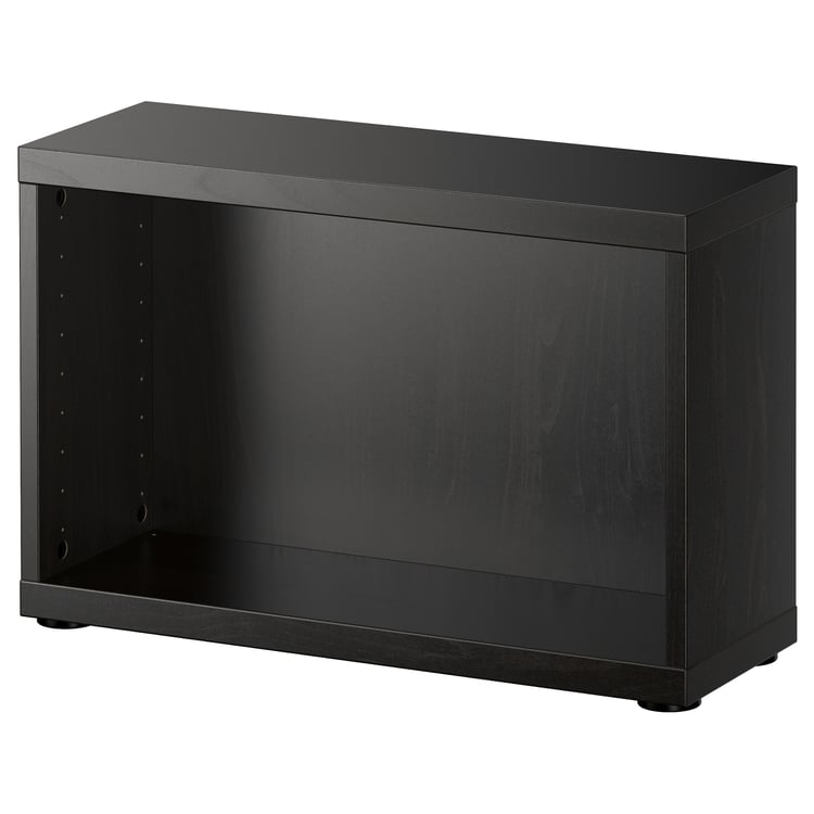 BESTÅ Frame, black-brown, 60x20x38 cm - IKEA