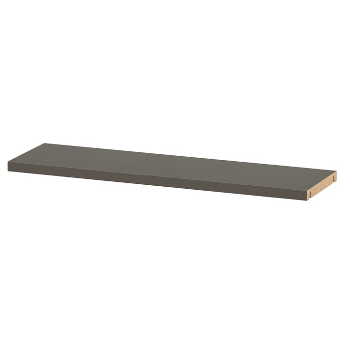 BESTÅ shelf, dark grey, 56x16 cm - IKEA