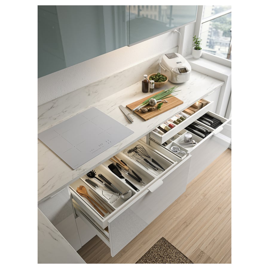 BILLSBRO handle, white, 120 mm - IKEA