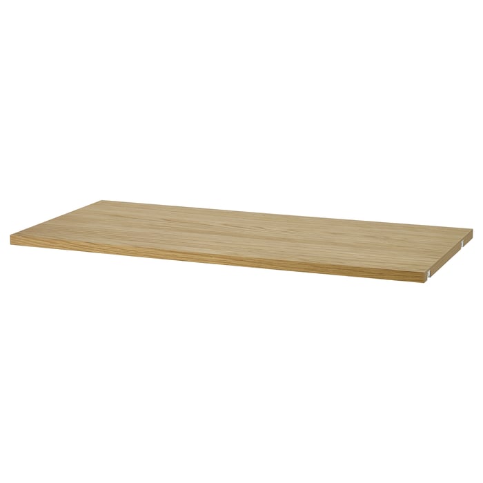 BOAXEL shelf, oak effect, 80x40 cm - IKEA