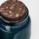 BRUGDHAJ jar with lid, blue, 0.3 l - IKEA