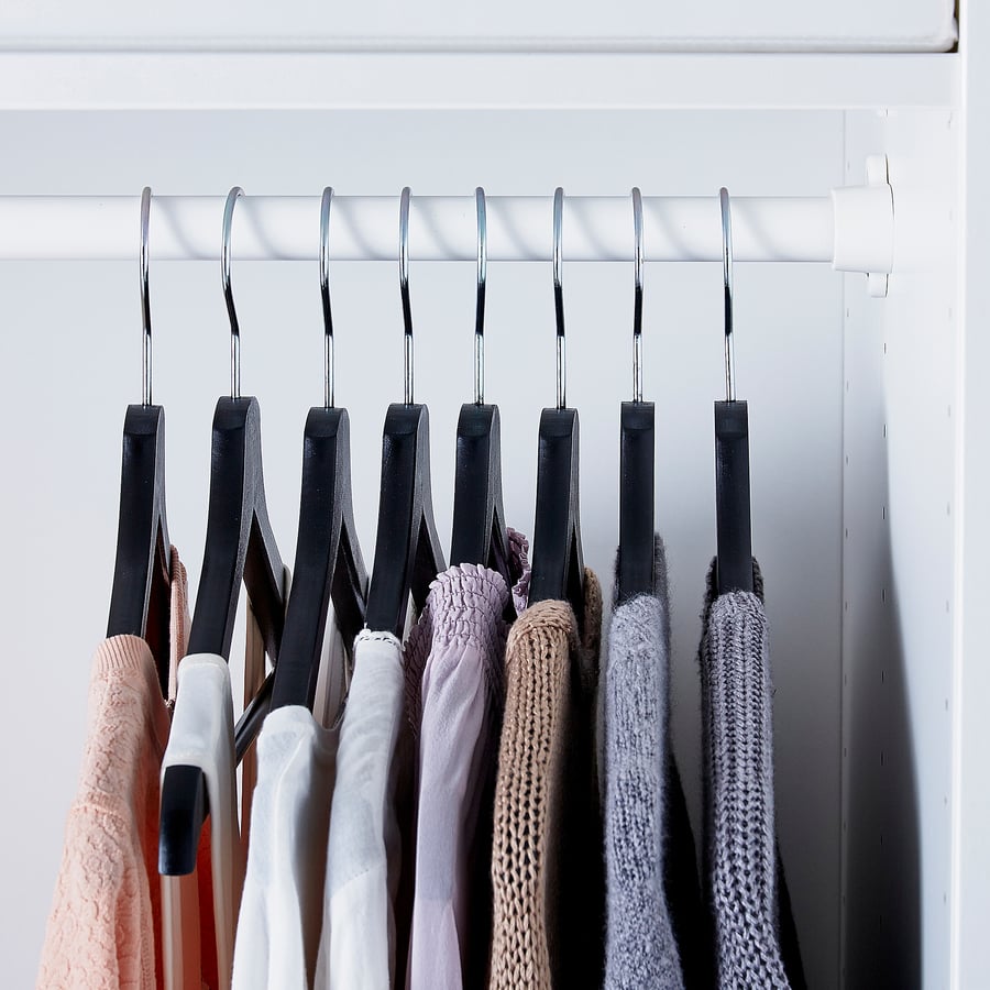 BUMERANG Hanger, black - IKEA