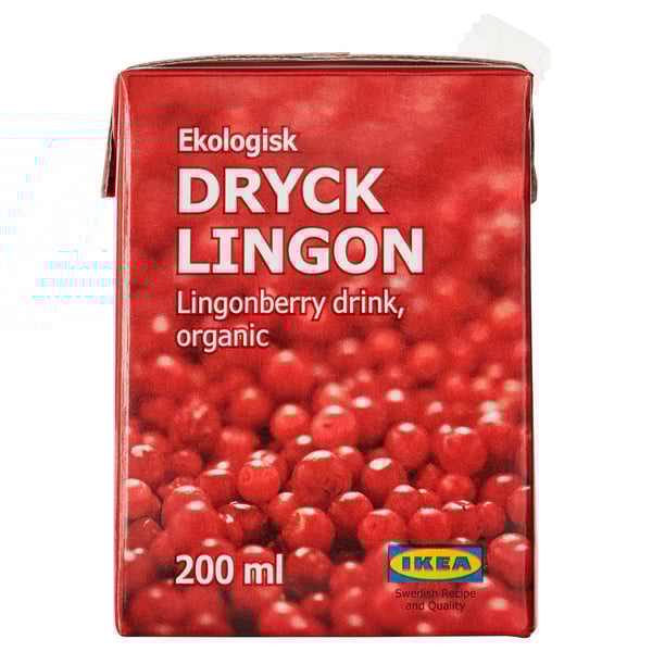 DRYCK LINGON Lingonberry drink - organic - IKEA