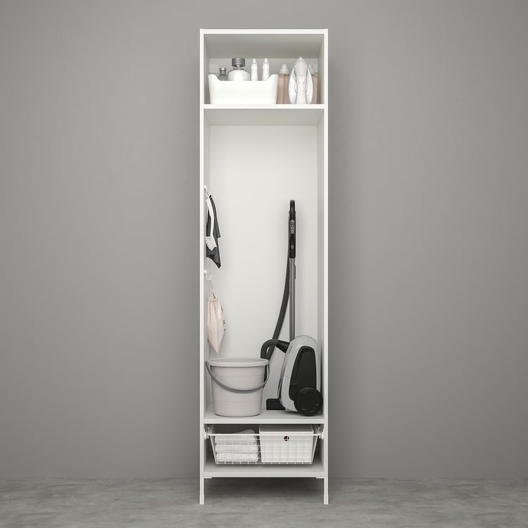 ENHET storage combination, white, 60x62x210 cm - IKEA