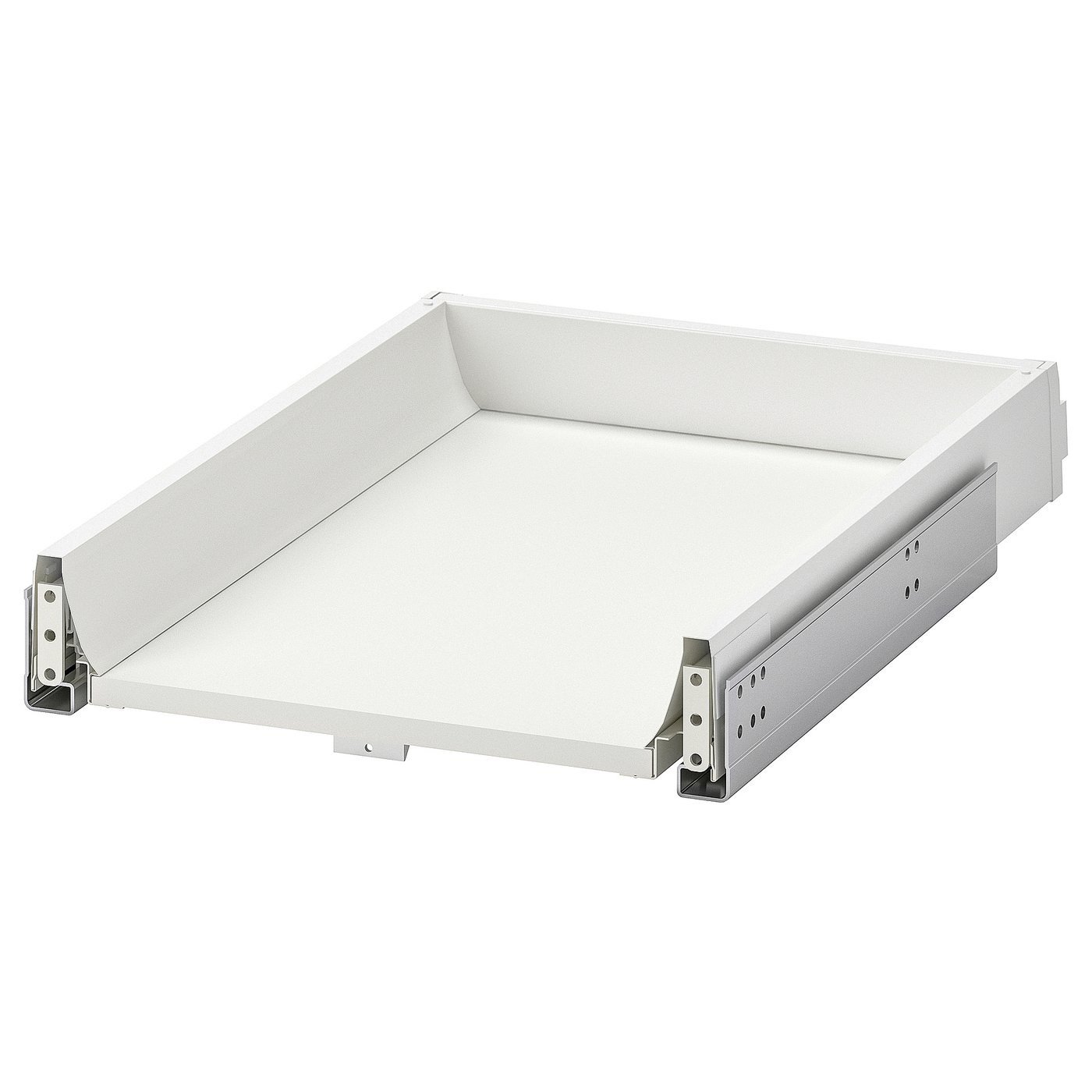 EXCEPTIONELL drawer, low with push to open, white, 40x60 cm - IKEA