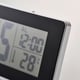 FILMIS clock/thermometer/alarm, black, 16.5x9 cm - IKEA