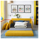 FRIDHULT sofa-bed, Skiftebo yellow - IKEA