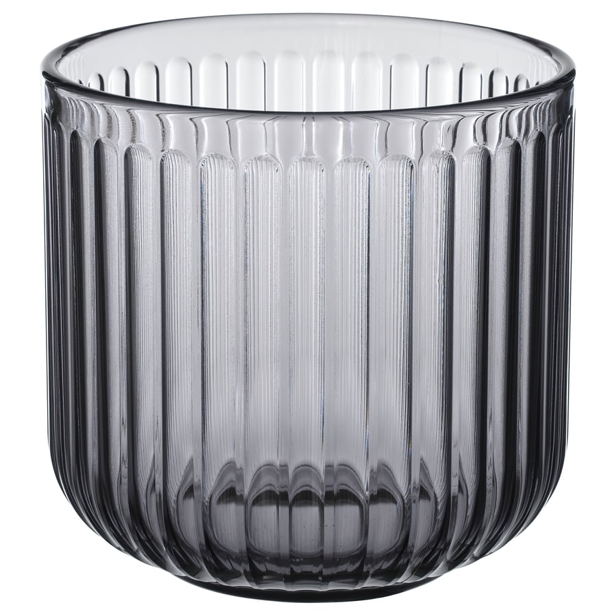 GRADVIS plant pot, in/outdoor grey, 9 cm - IKEA