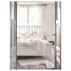 HEMNES bed frame, white stain/Lönset, Queen - IKEA