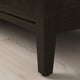 IDANÄS coffee table, dark brown stained, 107x55 cm - IKEA