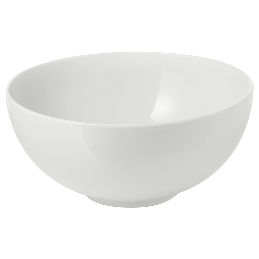 IKEA 365+ bowl, rounded sides white, 22 cm - IKEA