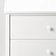 KILBERGET chest of 3 drawers, white/anchor/unlock-function, 86x78 cm - IKEA