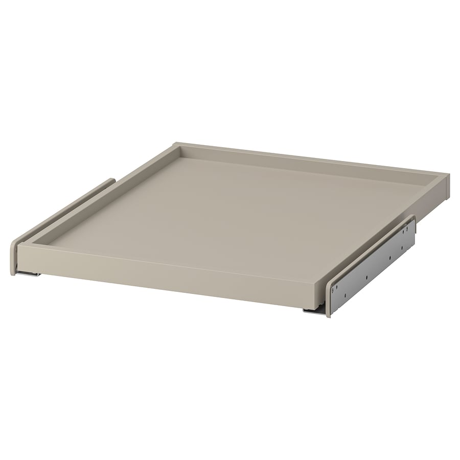 KOMPLEMENT pull-out tray, grey-beige, 50x58 cm - IKEA