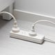 KOPPLA 3-way socket, earthed white, 1.5 m - IKEA