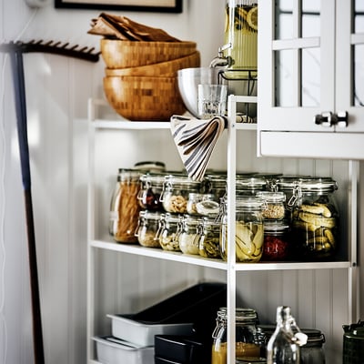 KORKEN Jar with lid, clear glass - Add to cart - IKEA