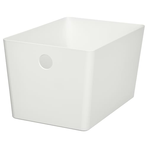 KUGGIS box, white, 18x26x15 cm - IKEA
