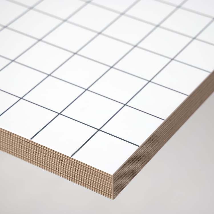 LAGKAPTEN table top, white/anthracite, 120x60 cm - IKEA