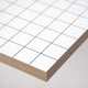 LAGKAPTEN table top, white/anthracite, 140x60 cm - IKEA