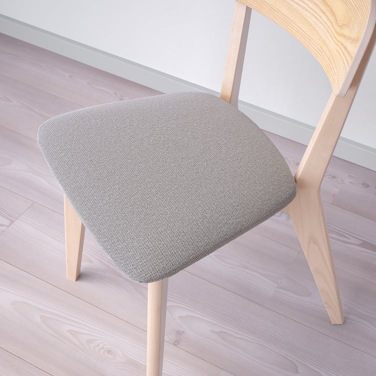 LISABO chair, ash/Tallmyra white/black - IKEA