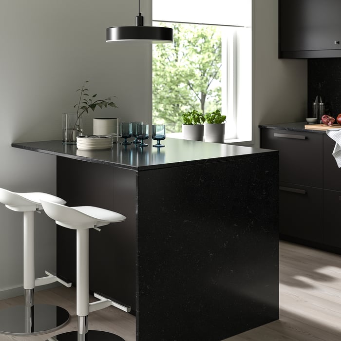 Custom Kitchen Glass Composite Benchtops - IKEA