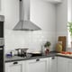 MATTRADITION Wall mounted extractor hood, stainless steel - IKEA