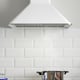 MATTRADITION Wall mounted extractor hood, white - IKEA