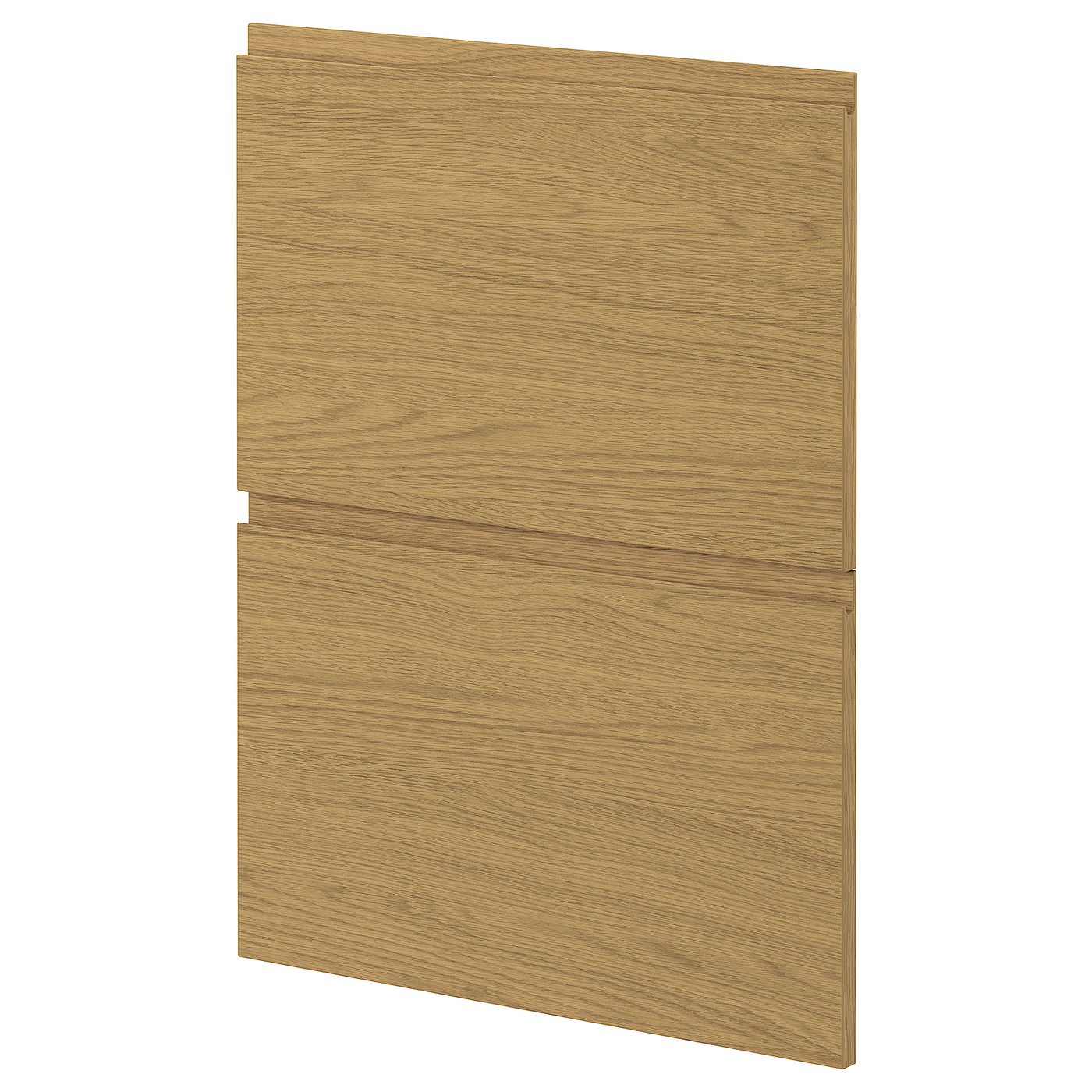 METOD 2 fronts for dishwasher, Voxtorp oak effect, 60 cm - IKEA