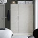 MISTUDDEN door, grey/patterned, 50x195 cm - IKEA