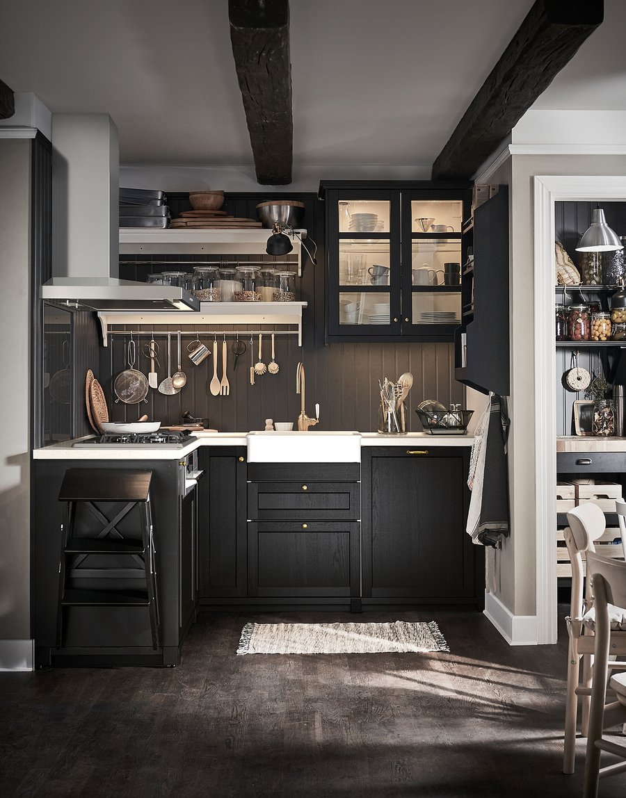 MITTLED LED spotlight, dimmable black - IKEA