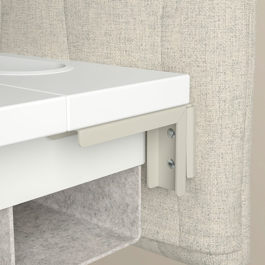 MITTZON acoustic screen for desk, Gunnared beige, 145x72 cm - IKEA