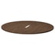 MITTZON table top, round/walnut veneer, 120 cm - IKEA
