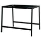 MITTZON underframe for conference table, black, 140x108x103 cm - IKEA