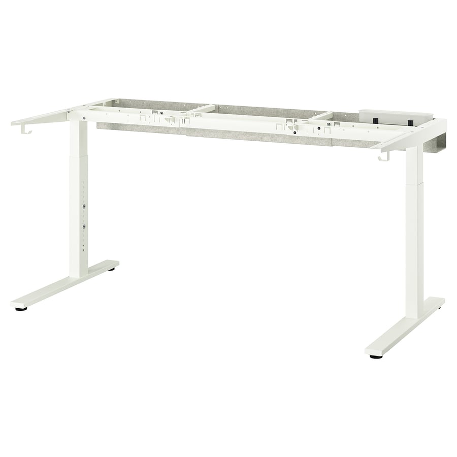MITTZON underframe for desk, white, 120/140/160x80 cm - IKEA