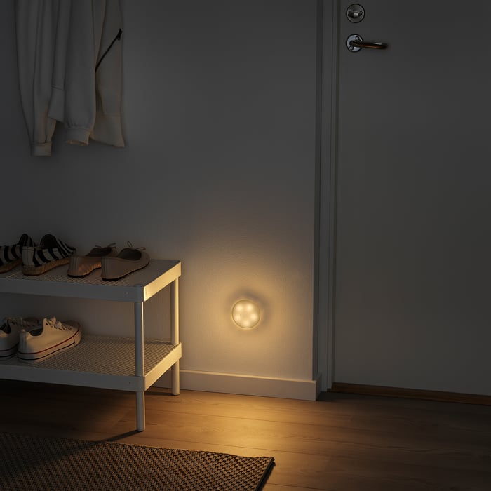 MOLGAN LED lighting, white, battery-operated - IKEA