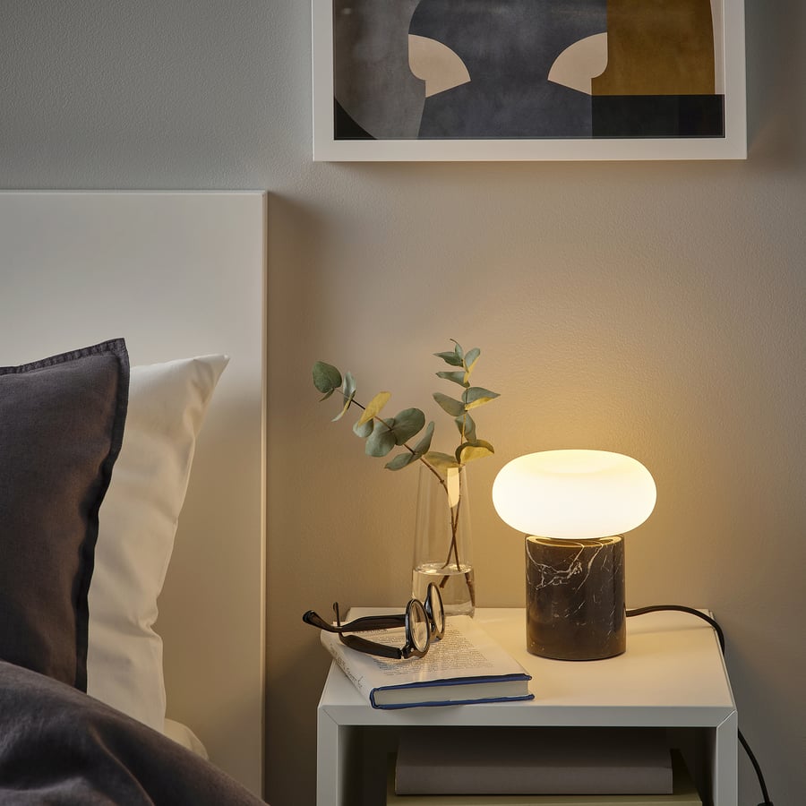 MOLNART LED bulb E27 120 lumen, donut-shaped opal white, 2400 K - IKEA