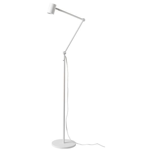 NYMÅNE Floor/reading lamp, white - IKEA