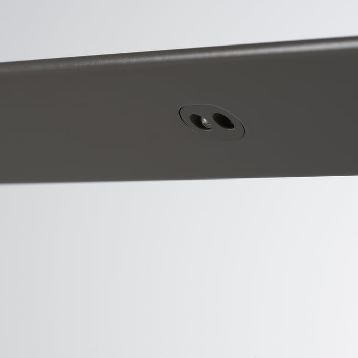 ÖVERSIDAN LED wardrobe lighting strp w sensor, dimmable dark grey, 96 ...