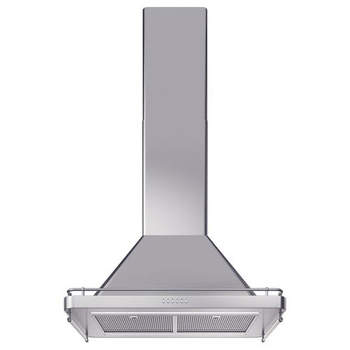 OMNEJD ceiling-mounted extractor hood, stainless steel, 90 cm - IKEA