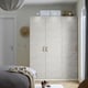 PAX / MISTUDDEN wardrobe combination, white/grey patterned, 150x60x201 ...