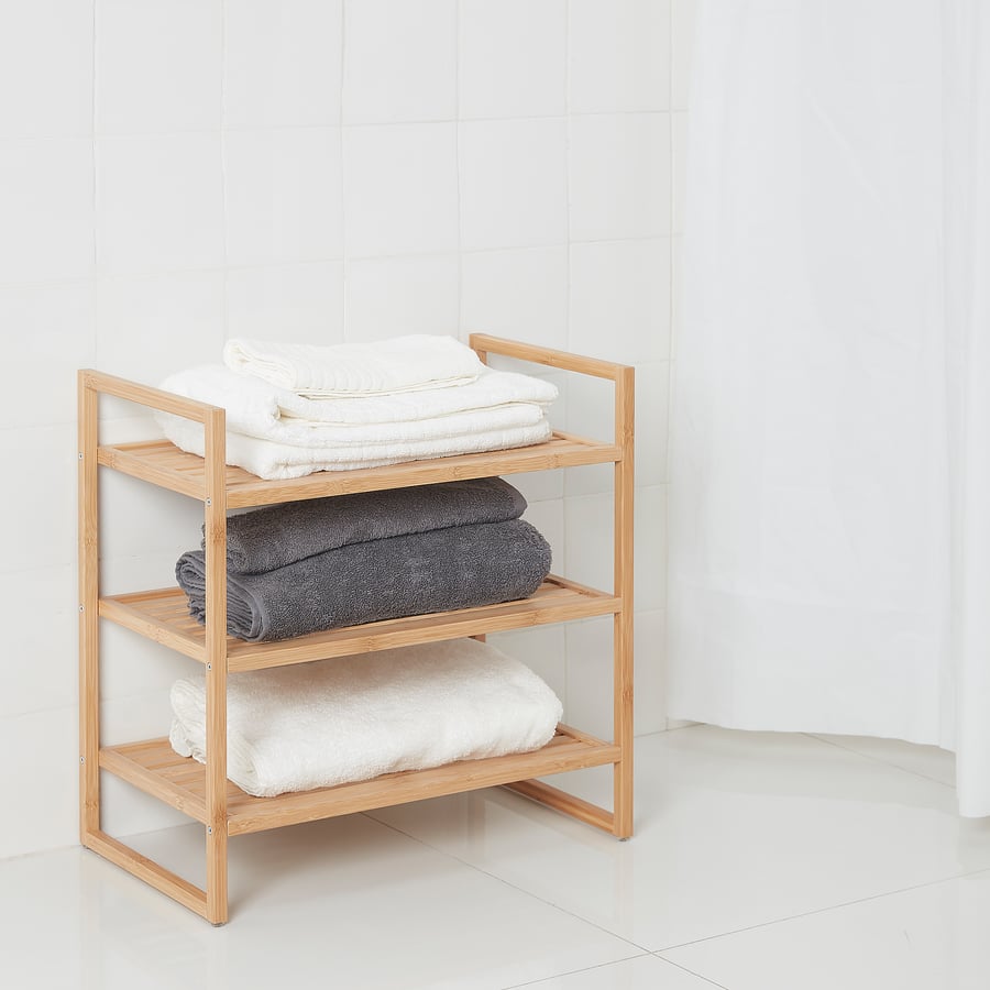 RÅGRUND shelving unit, bamboo, 50x50 cm - IKEA