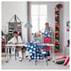 RAKLOSTA pre-cut fabric, blue/white, 150x300 cm - IKEA