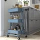 RÅSKOG trolley, grey-blue, 35x45x77 cm - IKEA
