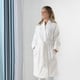 ROCKÅN bath robe, white, S/M - IKEA