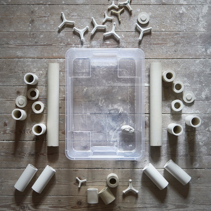 SAMLA Box, transparent, 39x28x14 cm/11 l - IKEA