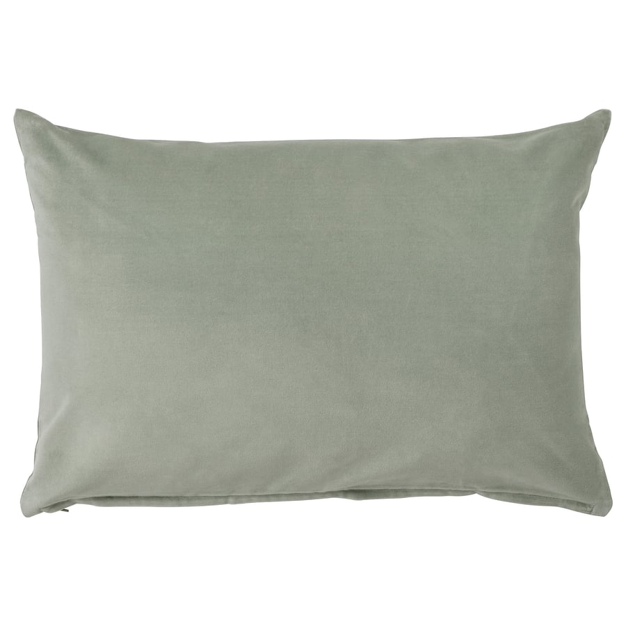 Sanela Cushion Cover Pale Grey Green 40x58 Cm Ikea
