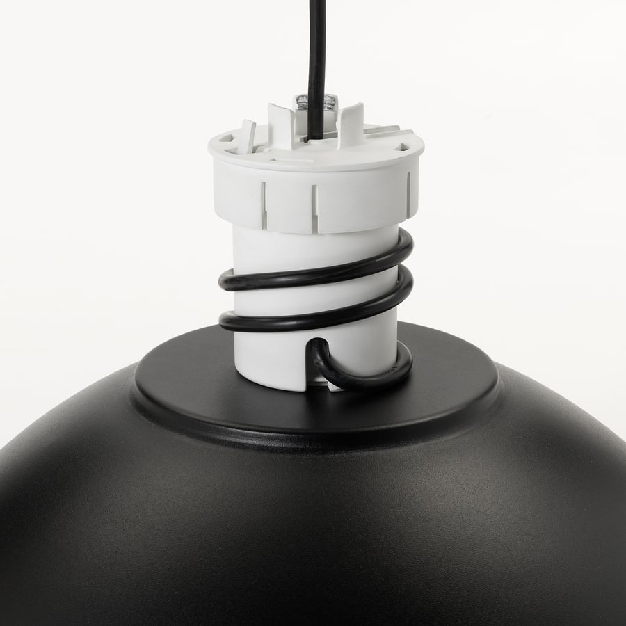 SKURUP Pendant lamp, black, 38 cm - IKEA