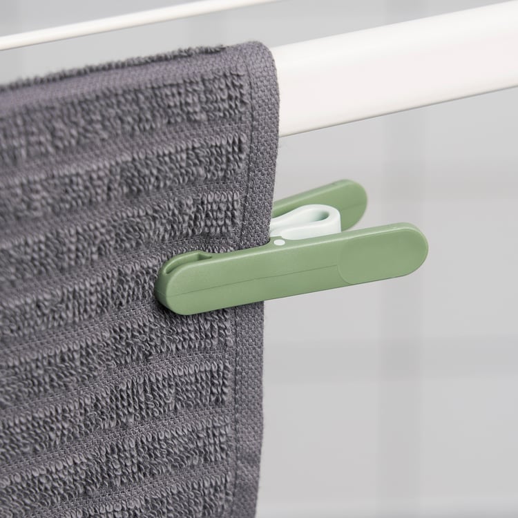 SLIBB clothes peg, green - IKEA